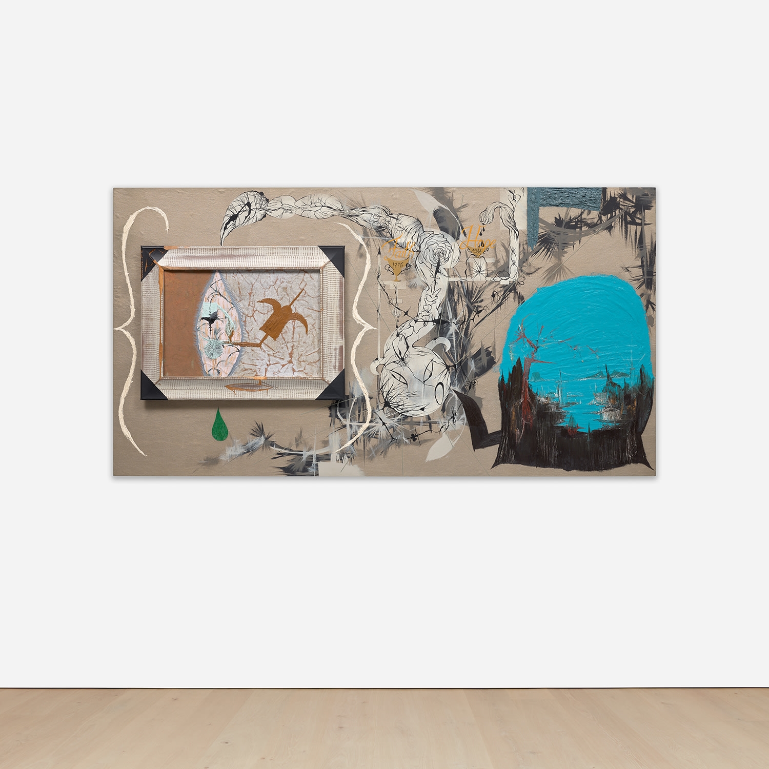 Lari Pittman | Spontaneous Generation (1984) | MutualArt