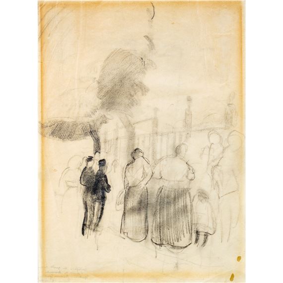 Armando Spadini | Village (1908) | MutualArt