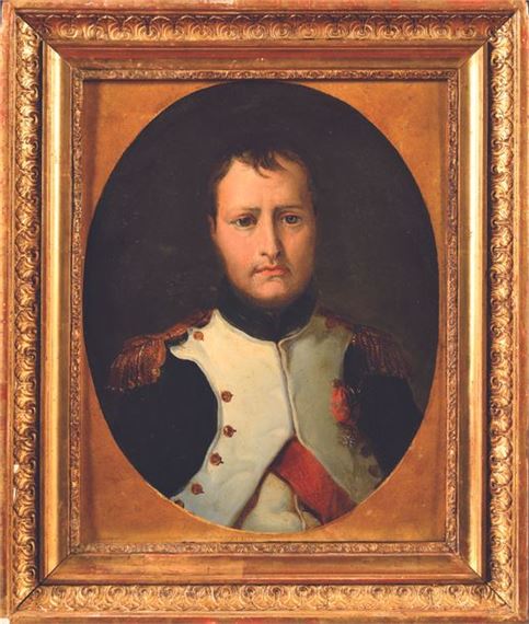 Robert-Jacques-Francois Lefèvre | Portrait of Napoleon in a painted ...