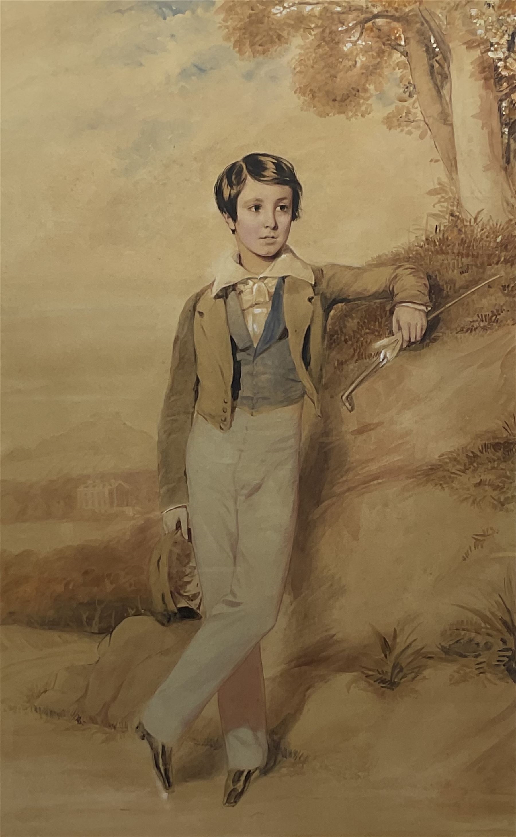 George Richmond | Portrait of a young gentleman | MutualArt