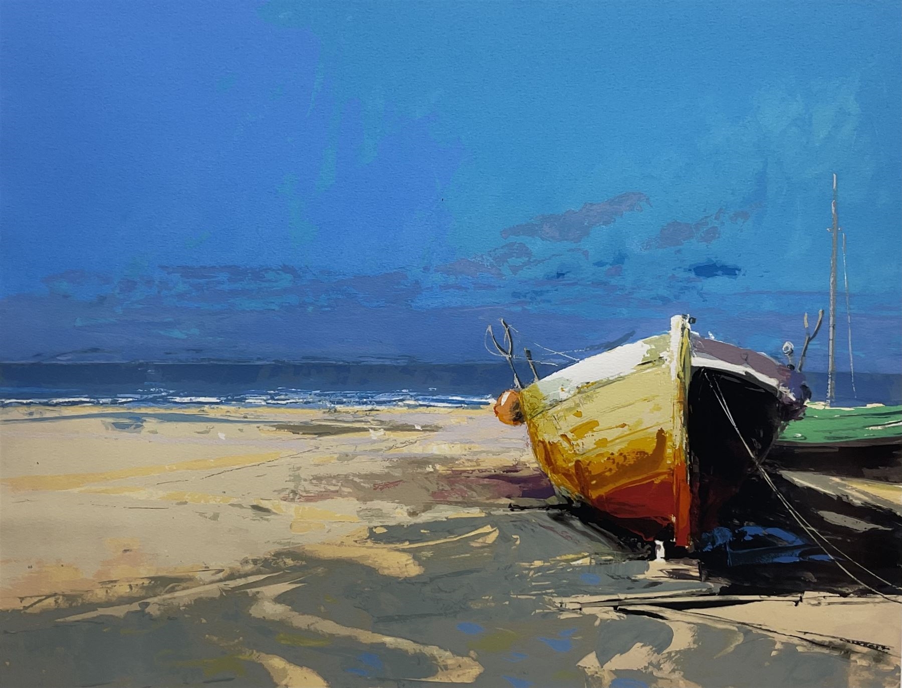 Donald Hamilton Fraser | Beached Fishing Boat | MutualArt