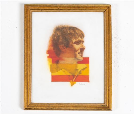 Jeff Cornell | Portrait of golf pro Seve Ballesteros | MutualArt