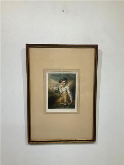 Henry Raeburn | Boy and Rabbit (1927) | MutualArt