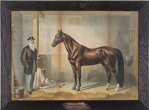 H. Wright | A Stabled Horse | MutualArt