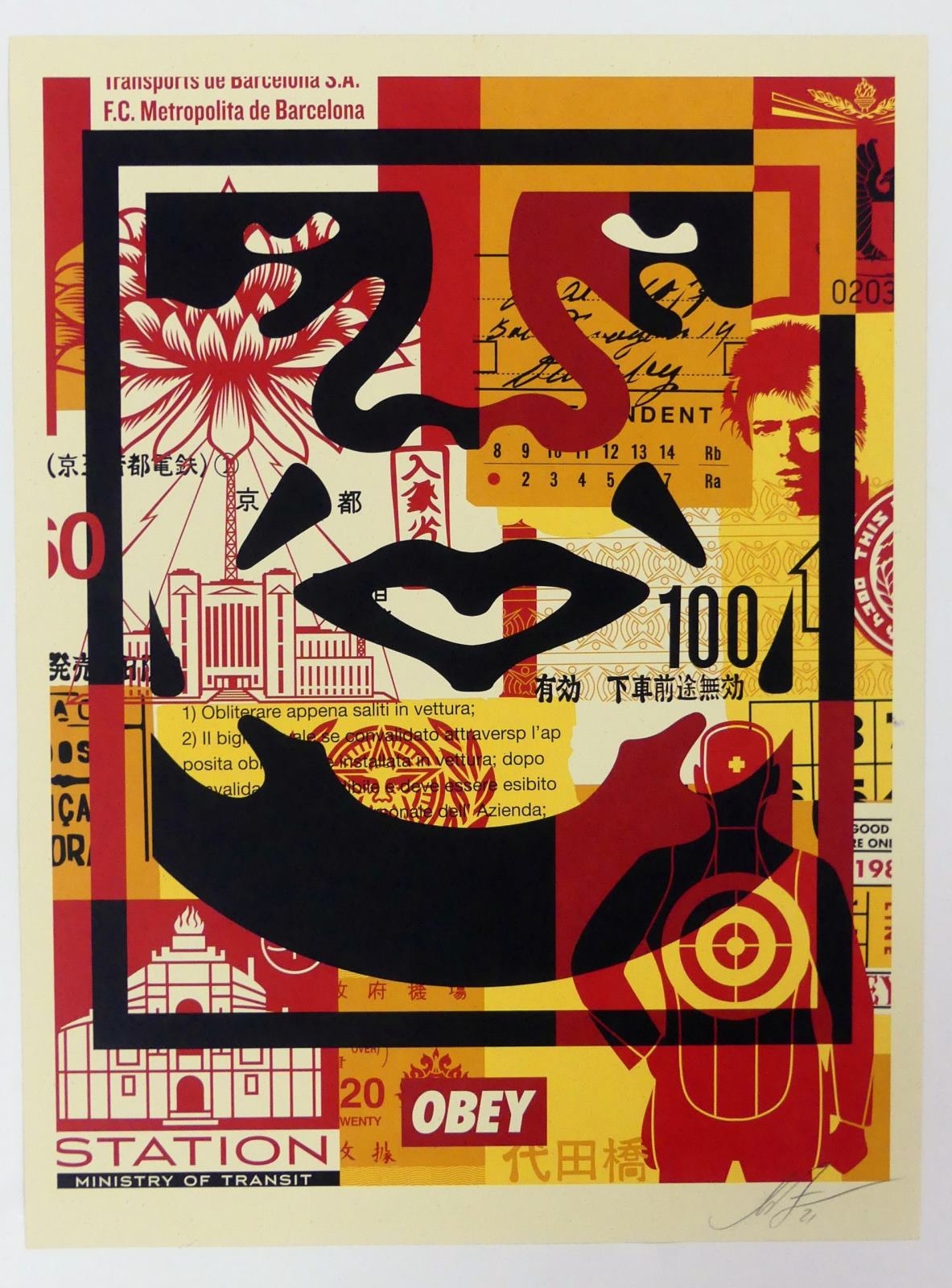 Shepard Fairey | OBEY ANDRE THE GIANT | MutualArt