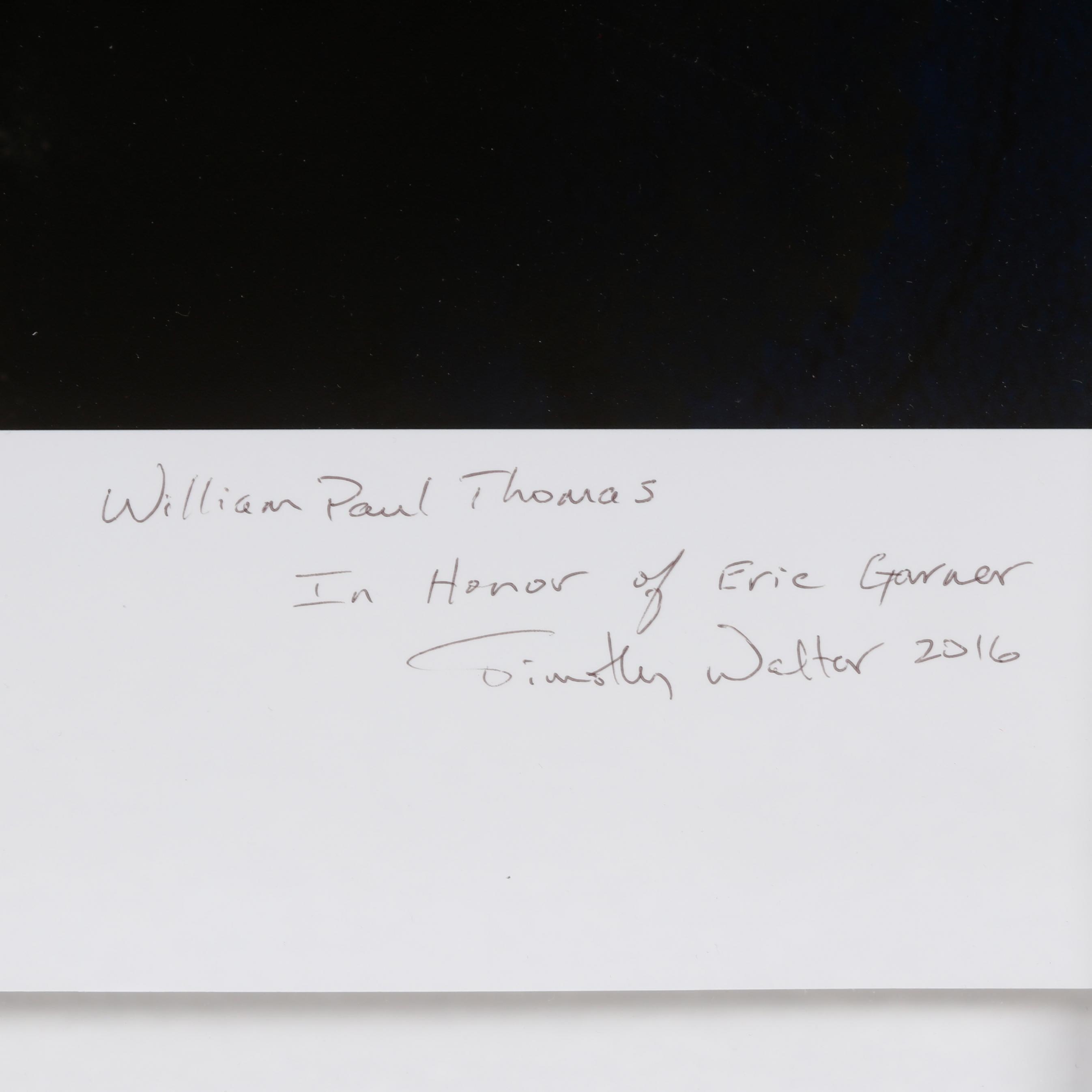 Timothy Walter | Portrait of William Paul Thomas (2016) | MutualArt