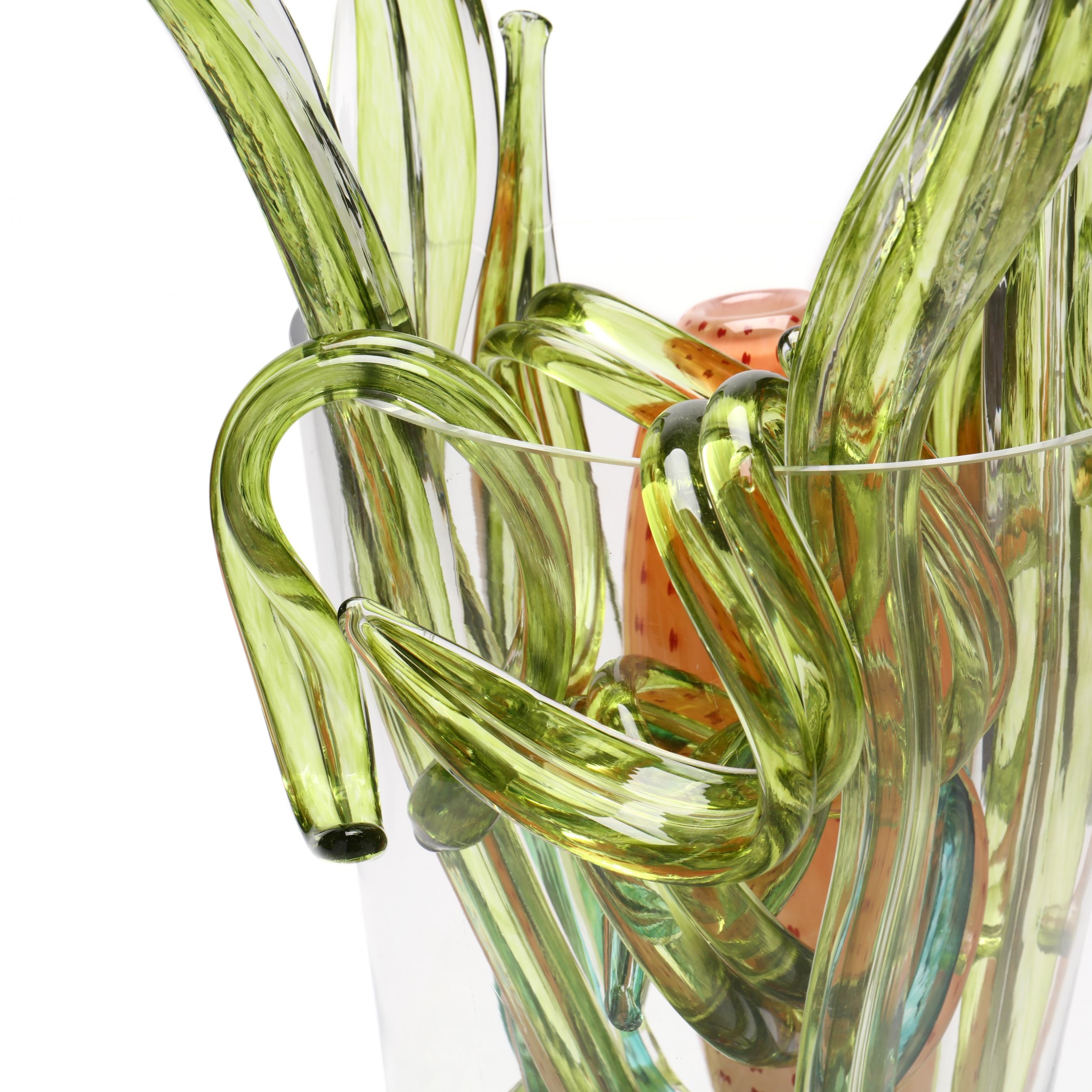 David Lewin | Akumal Vessel, Glass Sculpture | MutualArt
