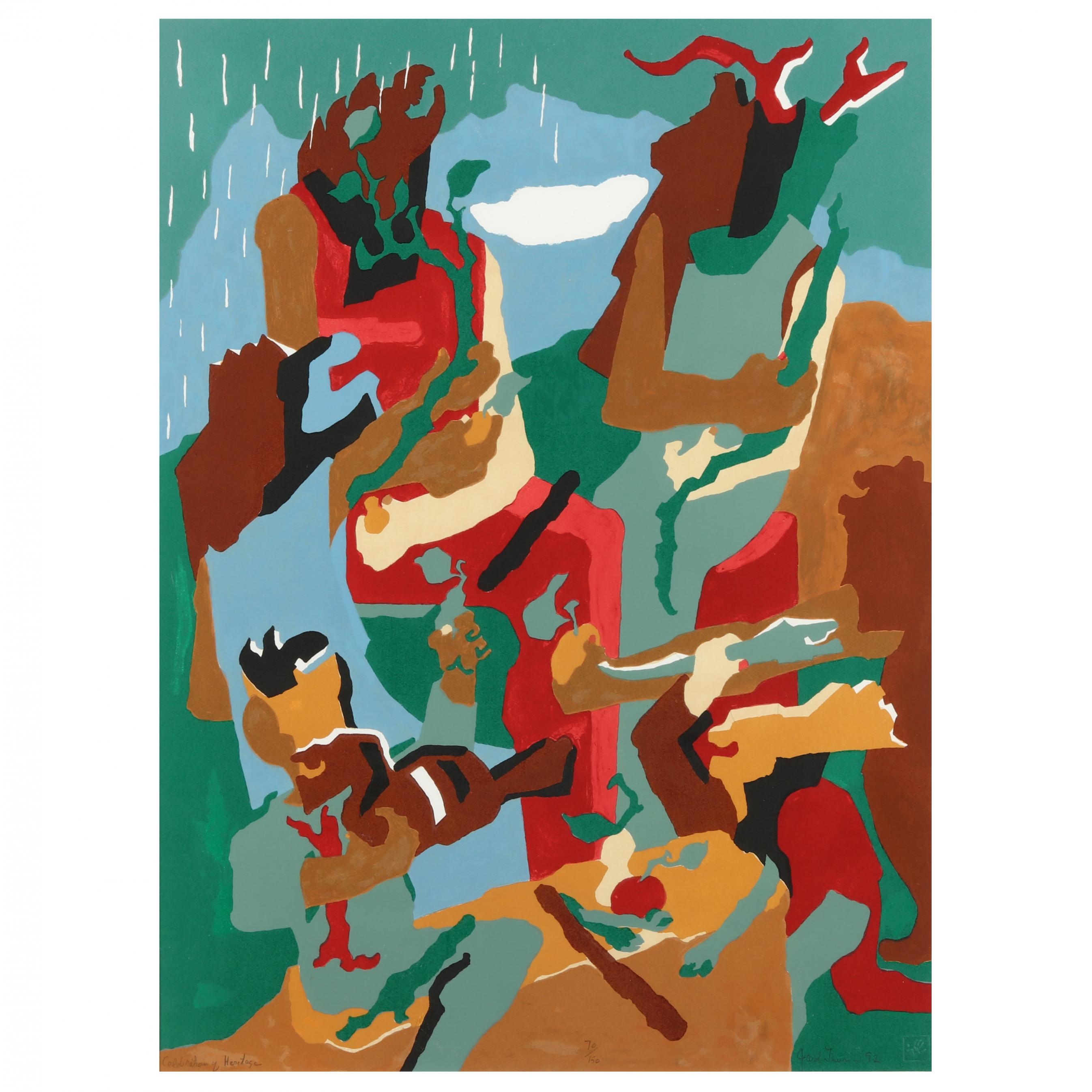 Jacob Lawrence | Celebration of Heritage (1992) | MutualArt