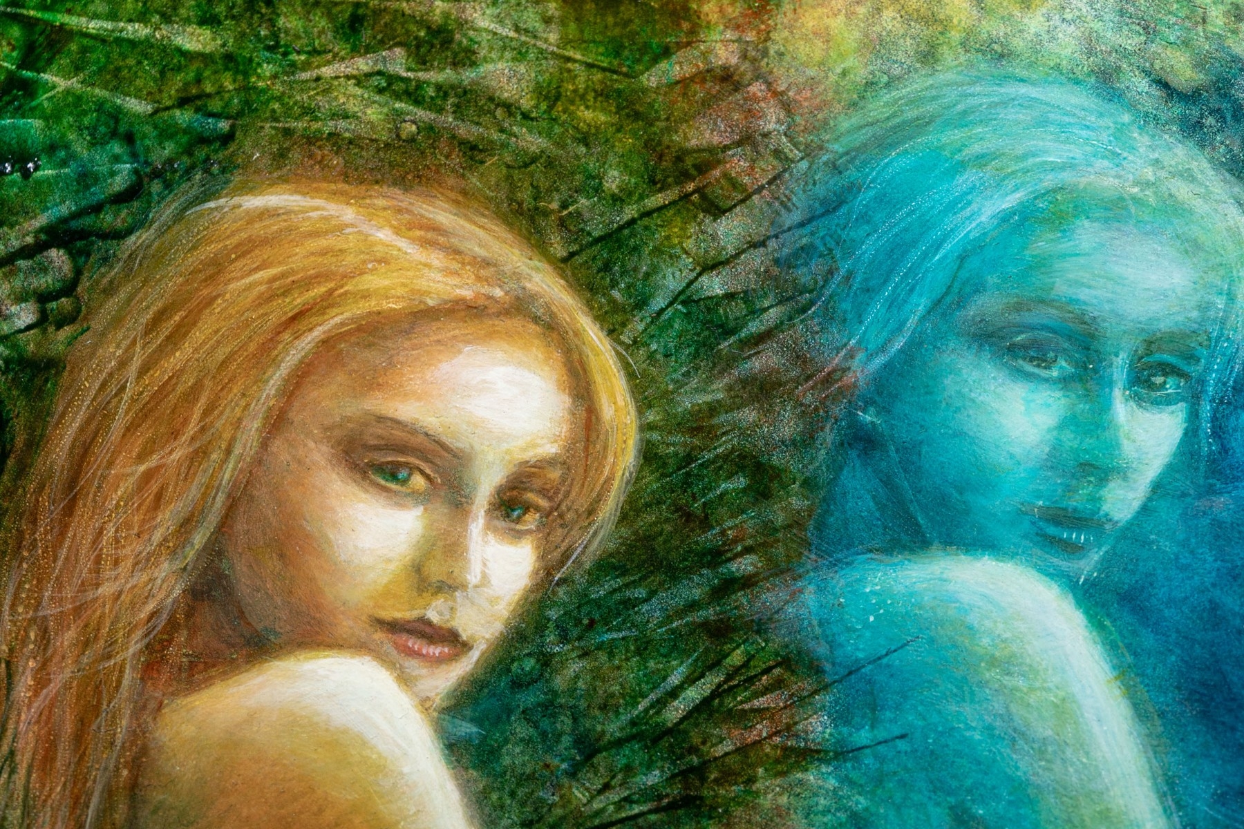 Rina Sutzkever | The artwork portrays a shrouded woman in spiritual ...