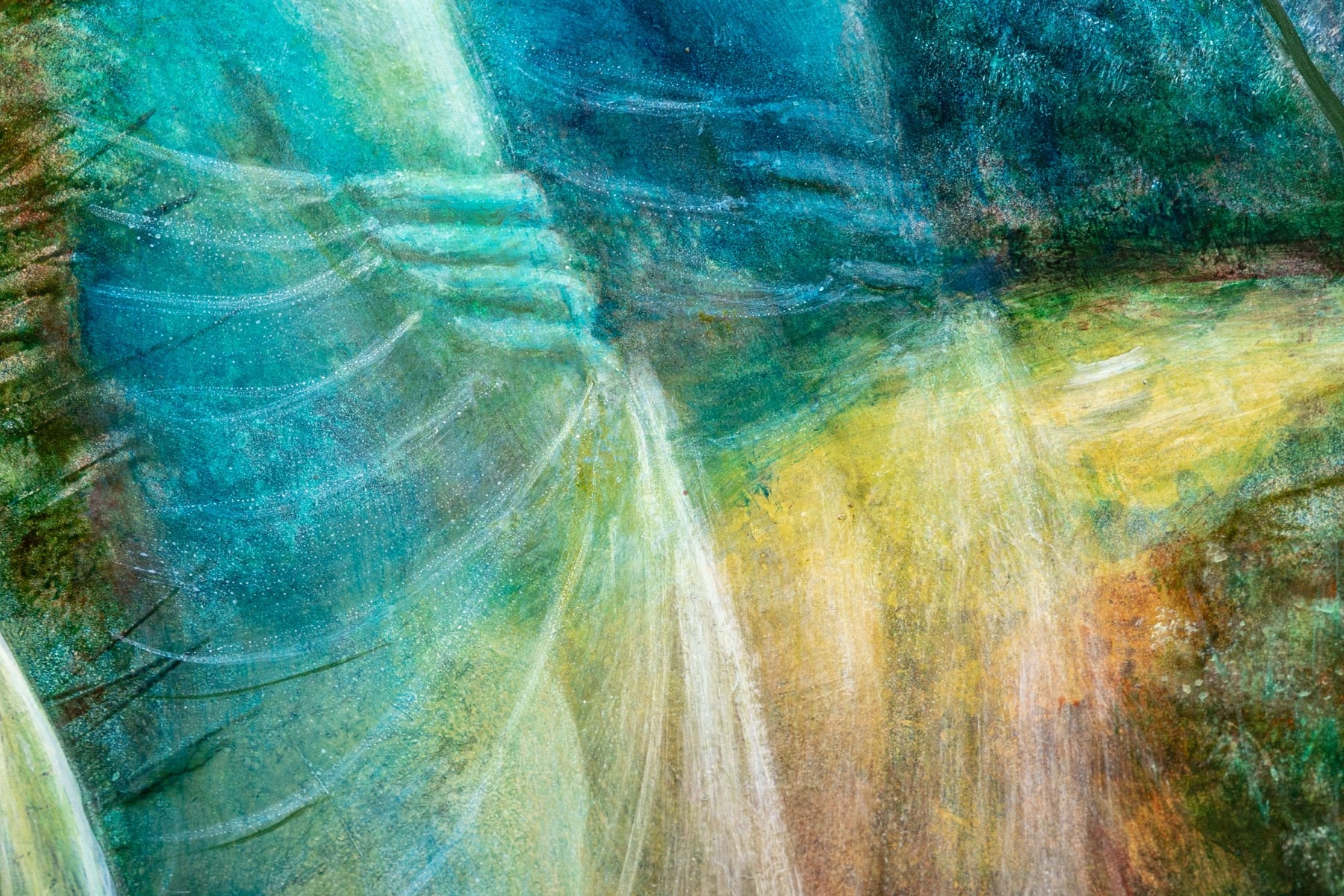 Rina Sutzkever | The artwork portrays a shrouded woman in spiritual ...