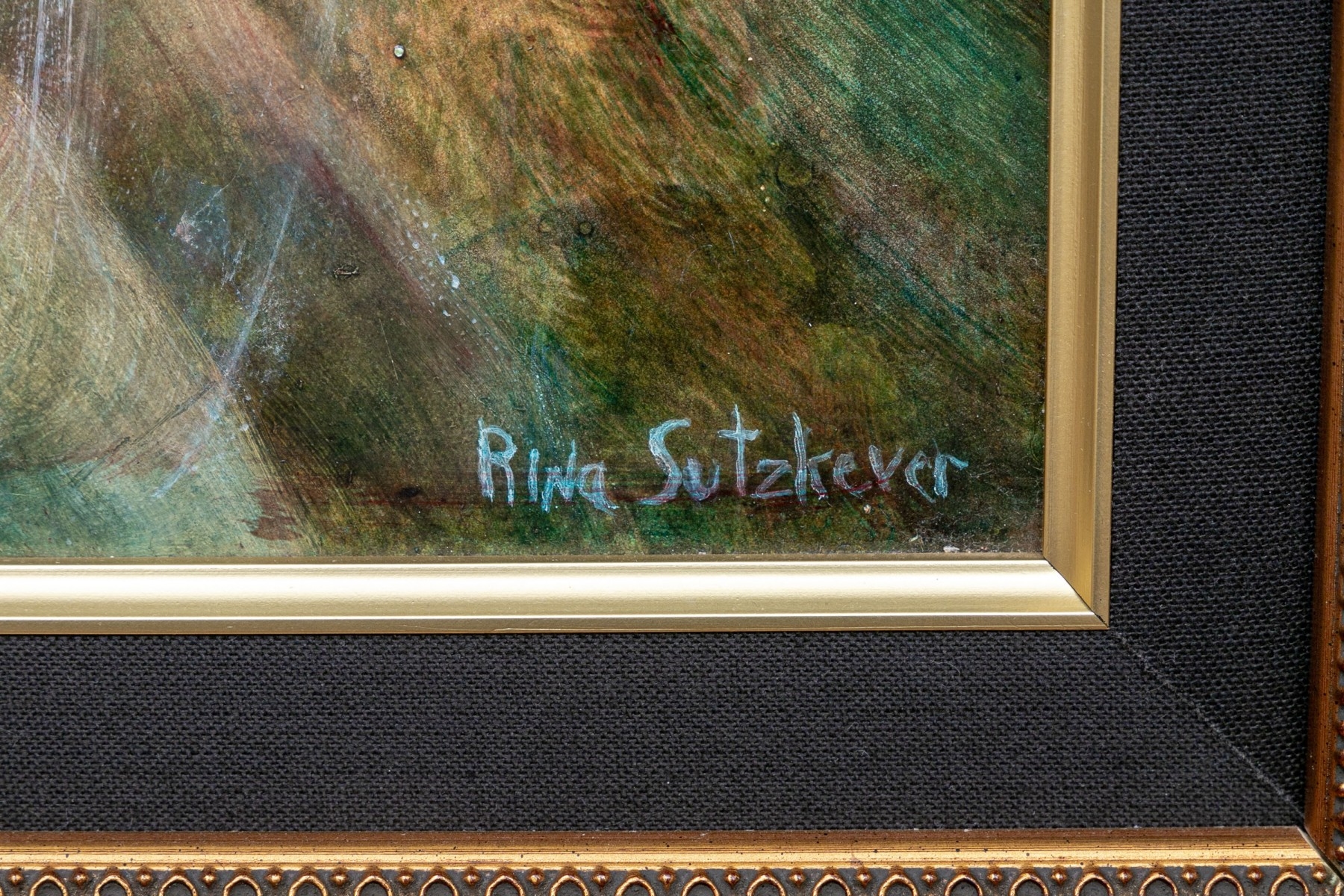 Rina Sutzkever | The artwork portrays a shrouded woman in spiritual ...