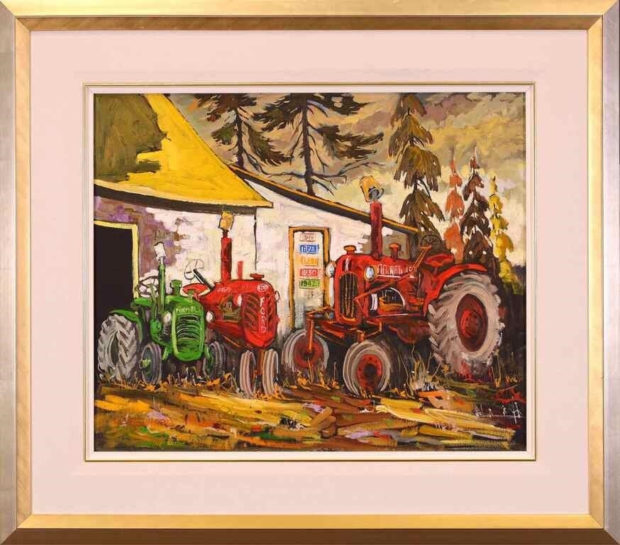 Claude Simard | LA COLLECTION DE TRACTEURS | MutualArt