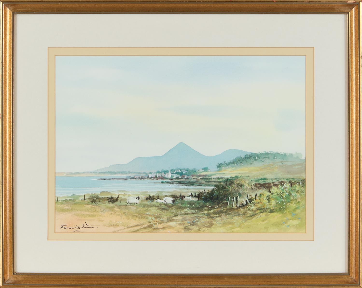 William Cunningham | 'THE MOURNES ACROSS DUNDRUM' | MutualArt