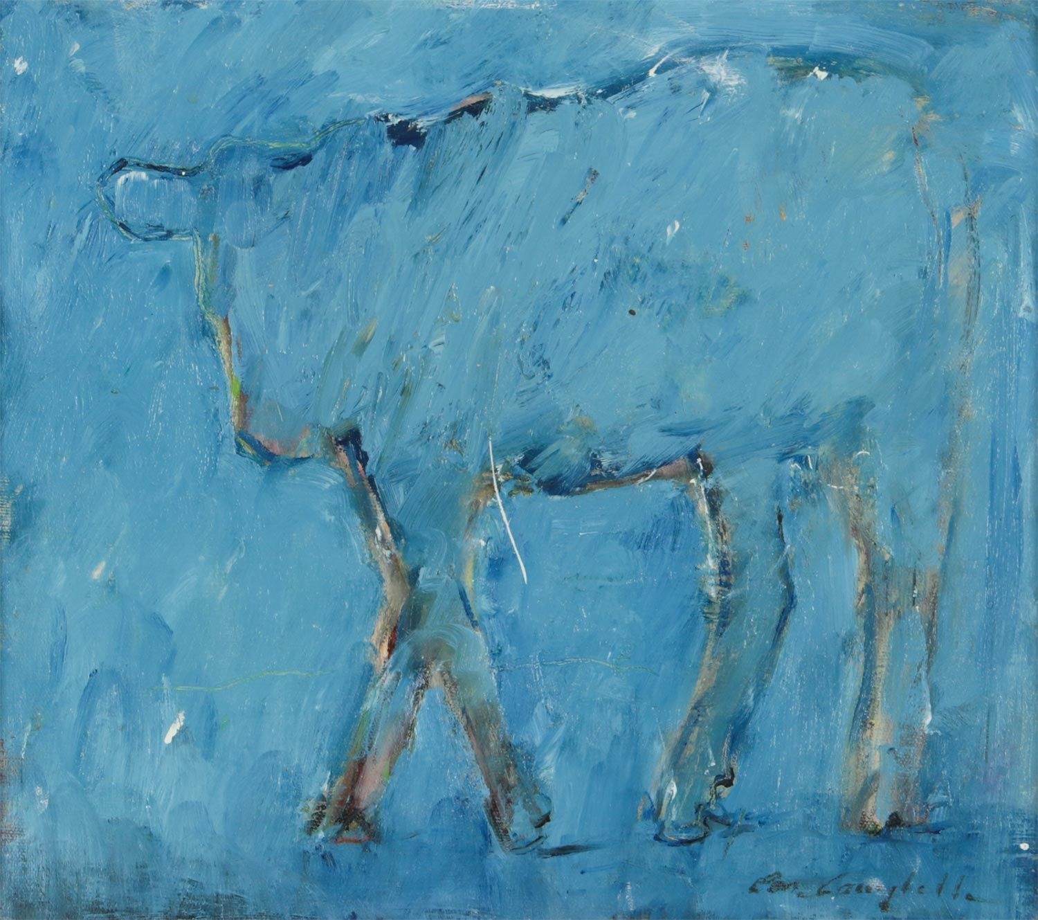 Con Campbell | 'THE BLUE MOO' | MutualArt