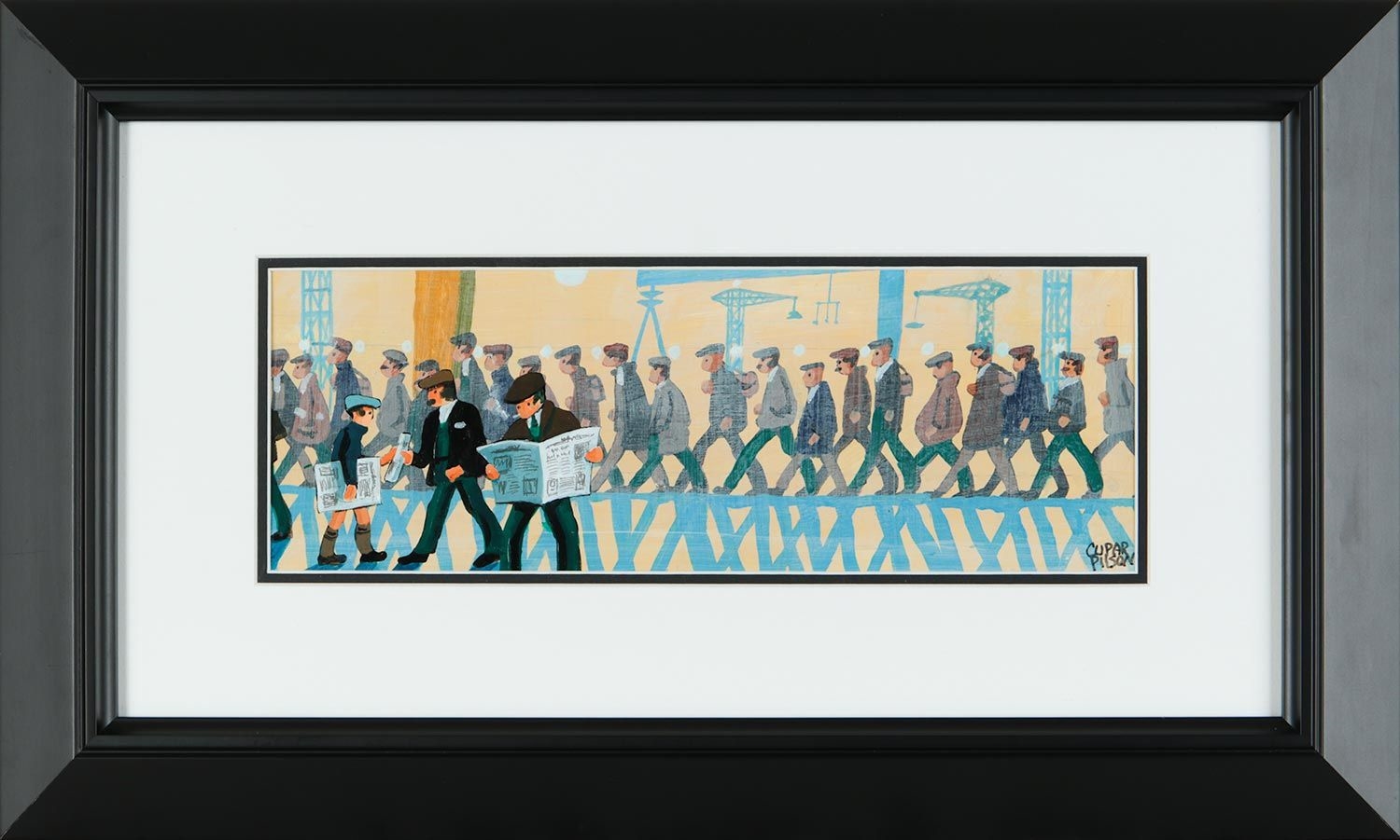 Cupar Pilson | 'HEADING HOME ON A FRIDAY EVENING' | MutualArt