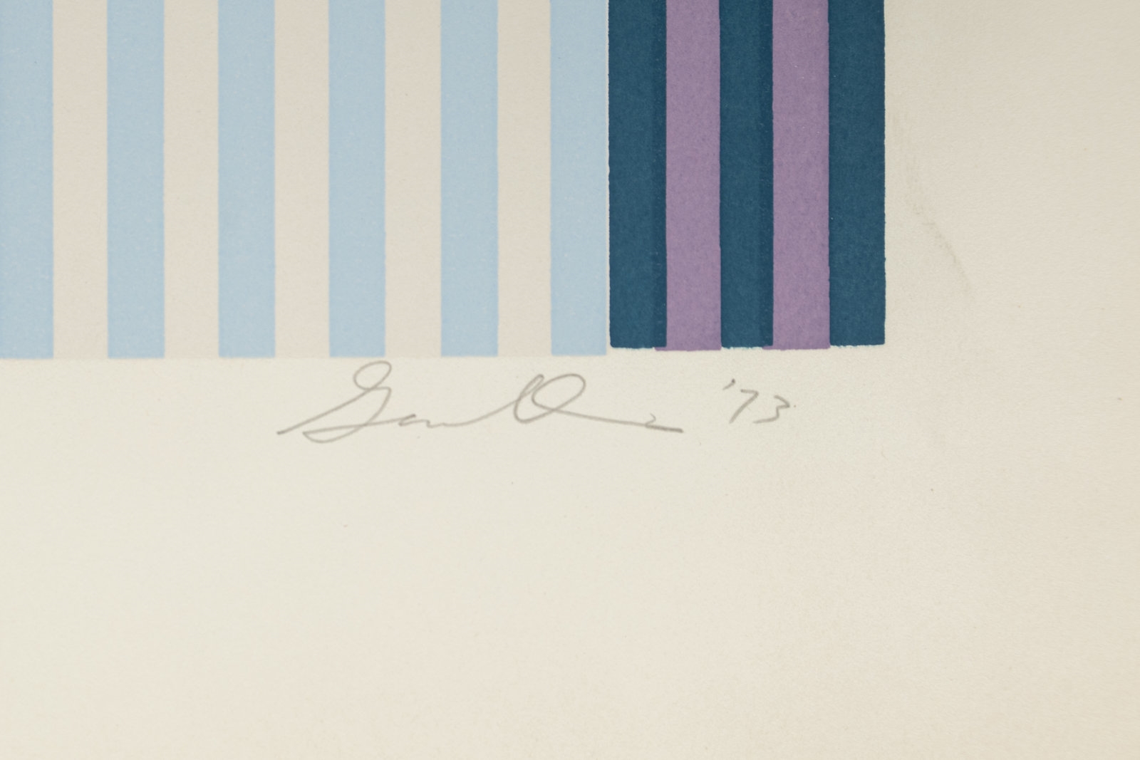Gene Davis | Signal (1973) | MutualArt