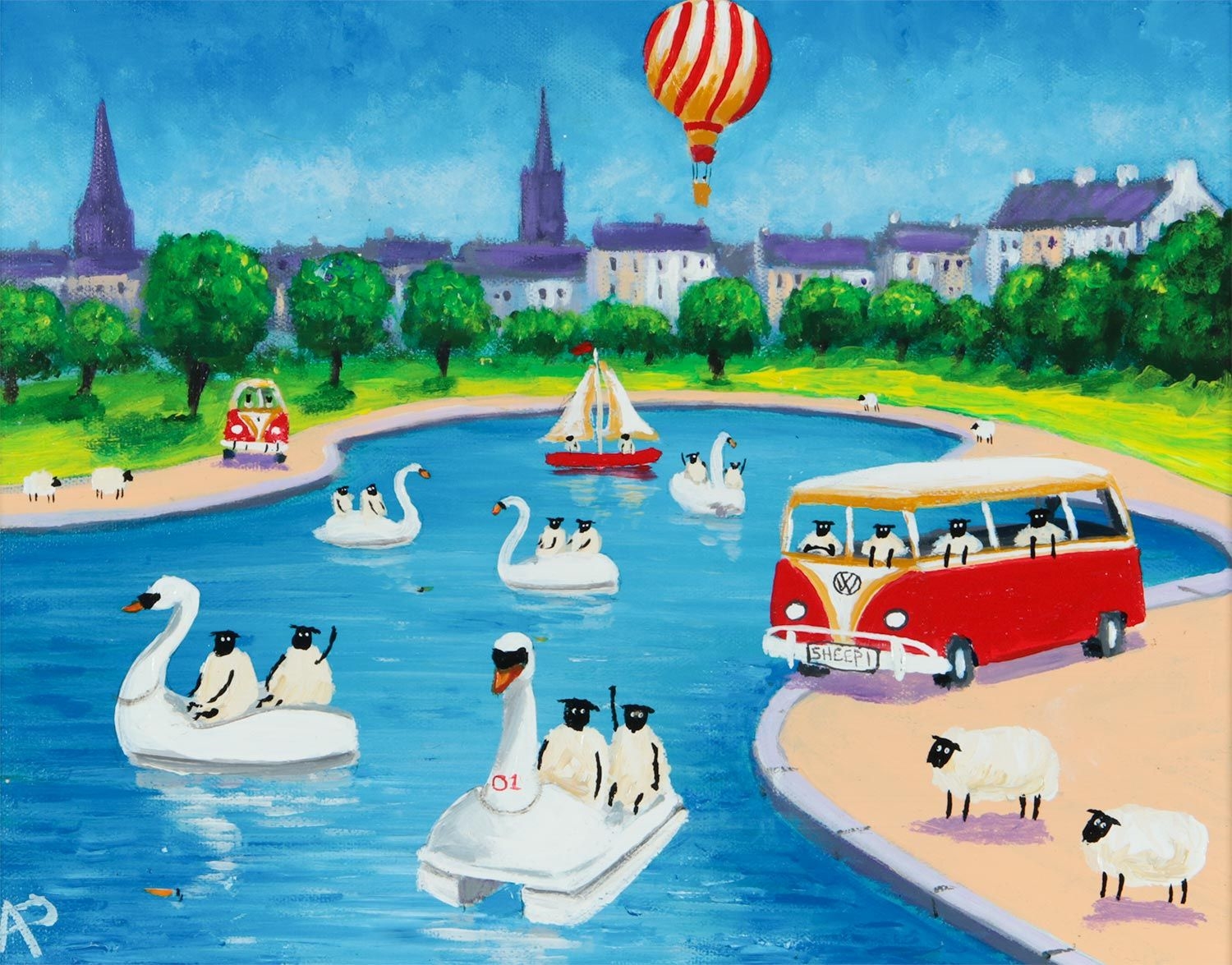 Andy Pat | 'ANDY PAT'S WANDERING SHEEP ENJOYING A DAY OUT AT BANGORS ...