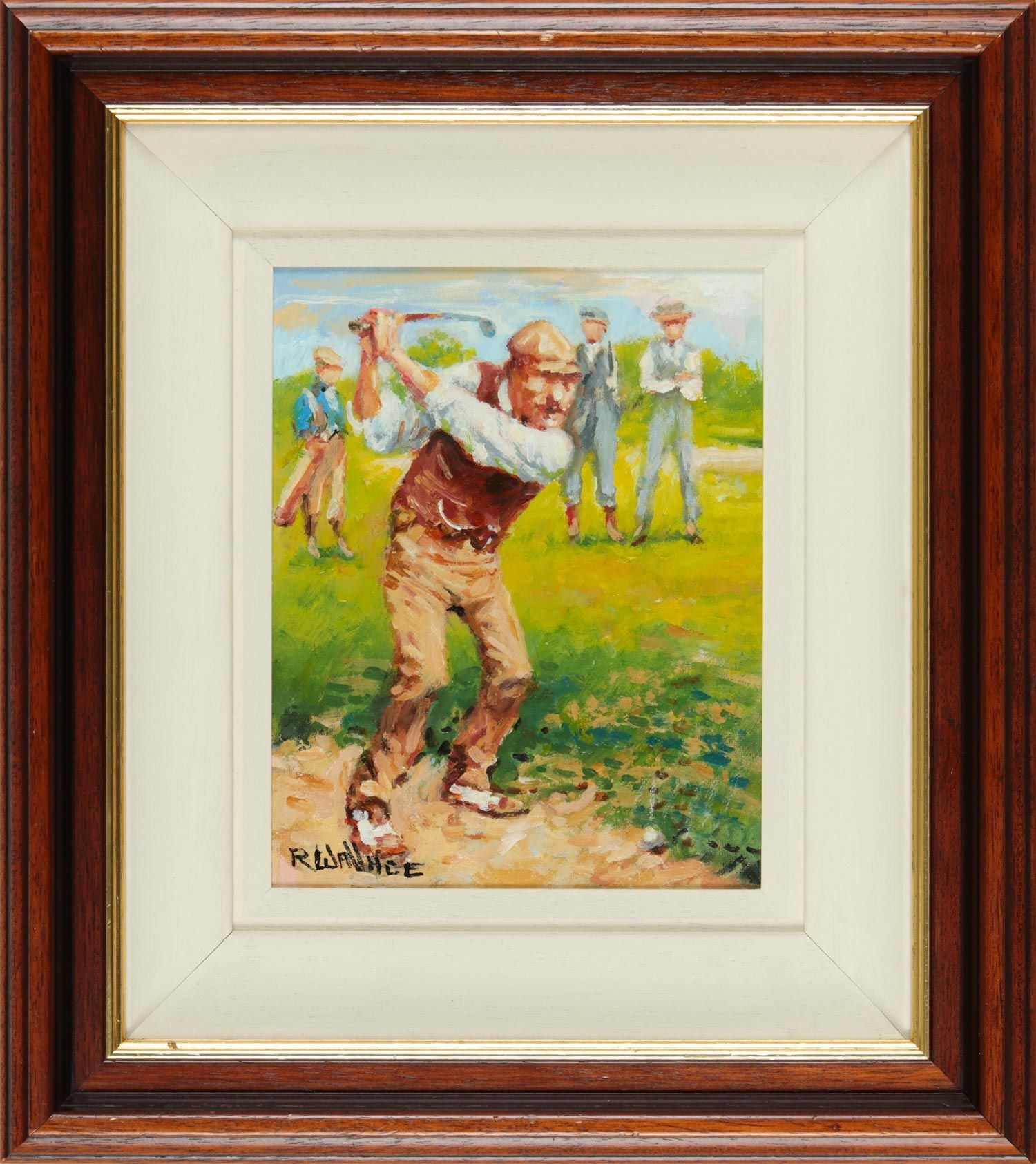 Roy Wallace | 'THE GOLFER' | MutualArt