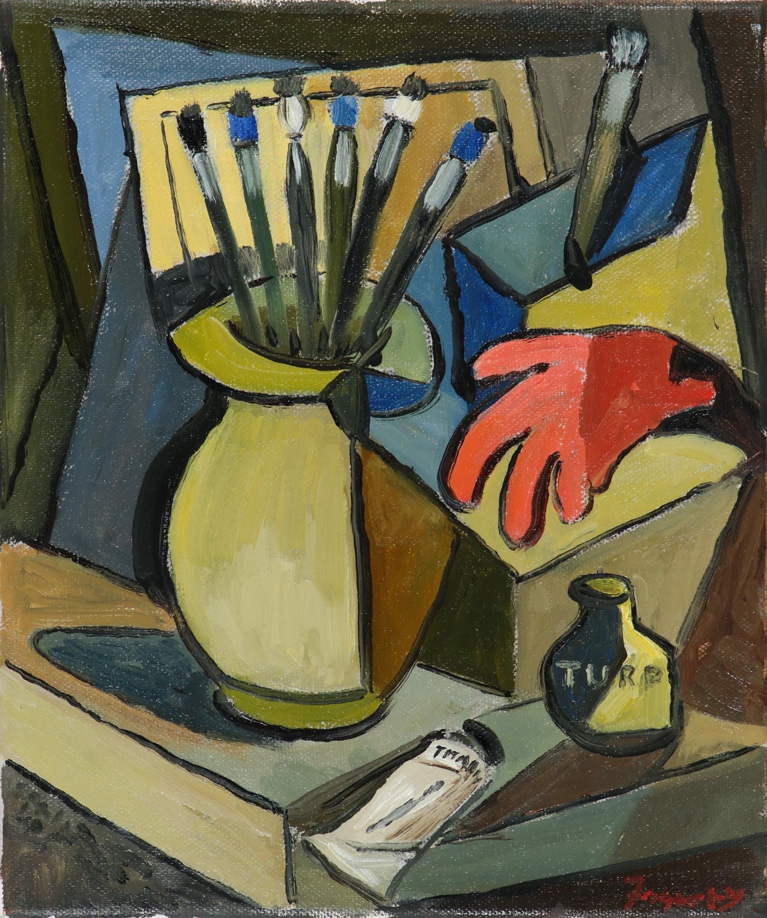 Brendan Fogarty | 'STILL LIFE WITH GLOVE' | MutualArt