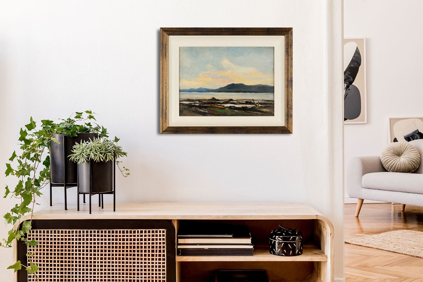 Robert Patterson | 'VIEW ACROSS THE LOUGH' | MutualArt