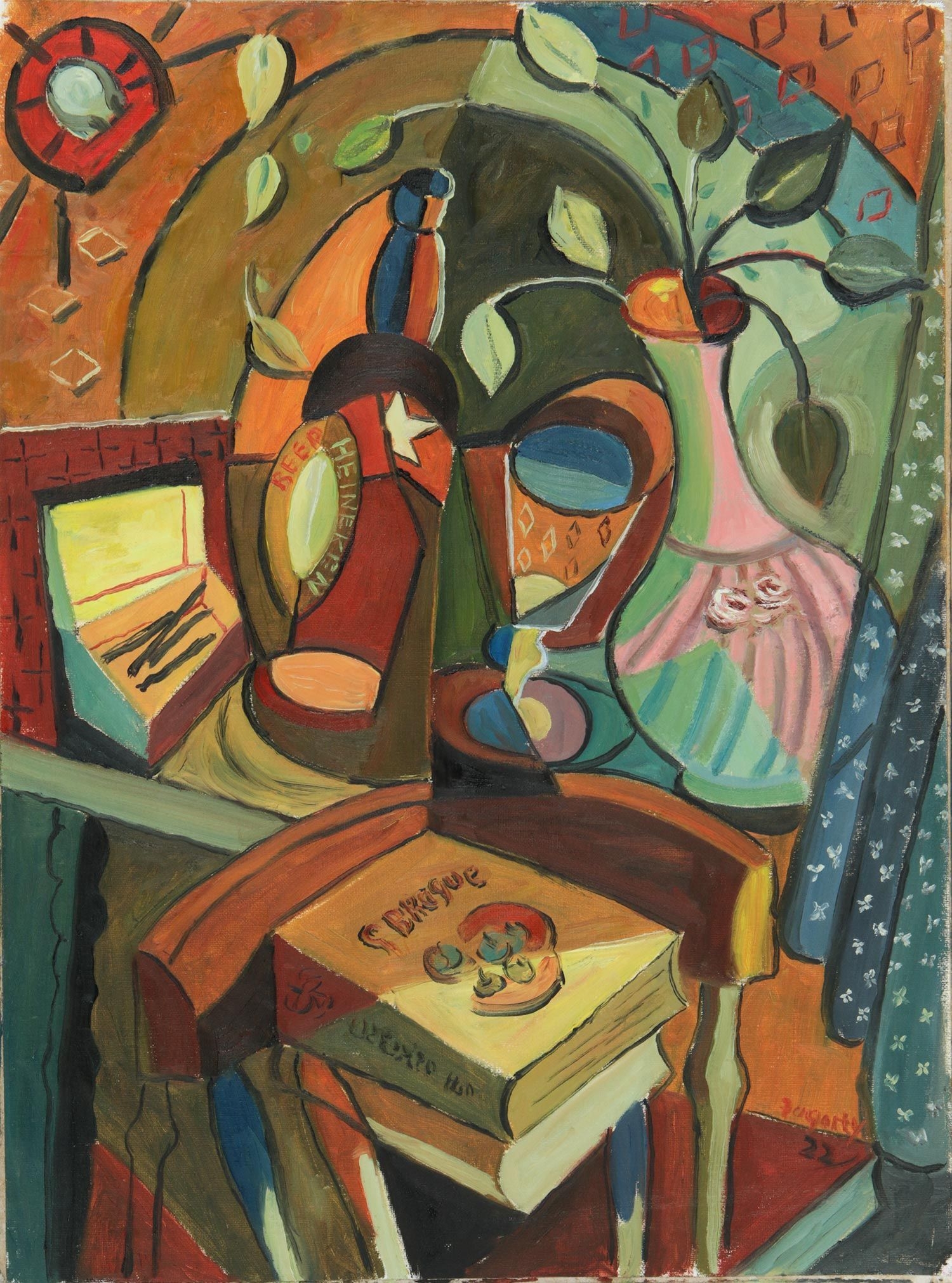 Brendan Fogarty | 'STILL LIFE WITH BOOKS' (2022) | MutualArt