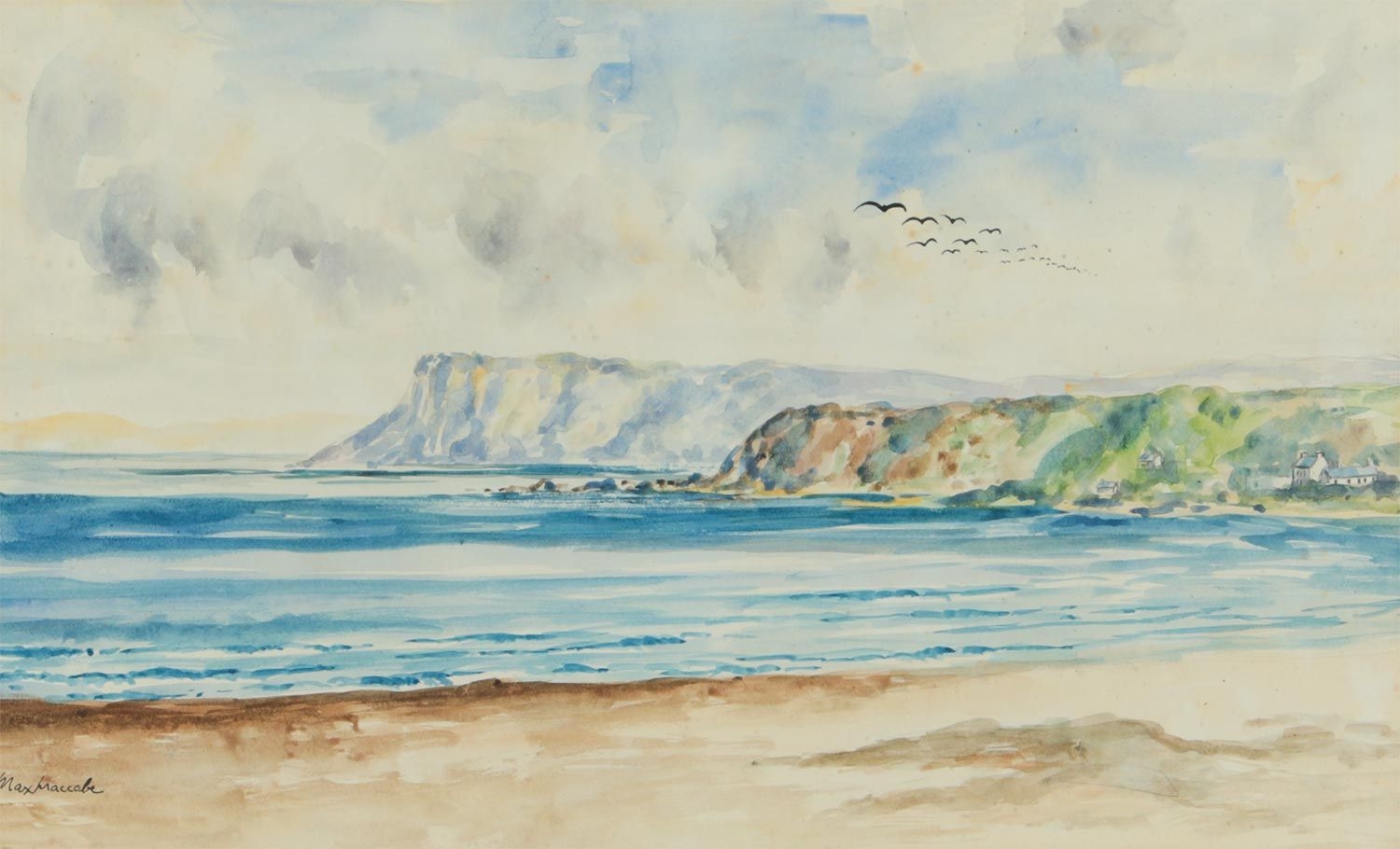 Max McCabe | 'FAIRHEAD, BALLYCASTLE' | MutualArt