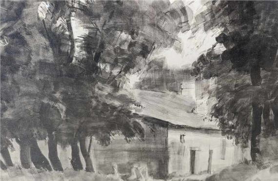 Paul Baze | La Maison en forêt | MutualArt