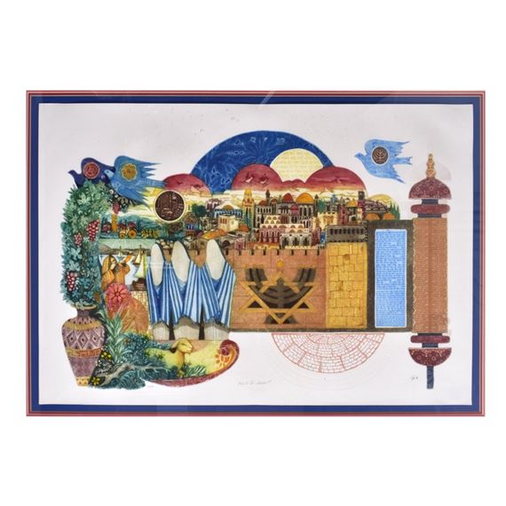 Amram Ebgi | Salute to Israel | MutualArt