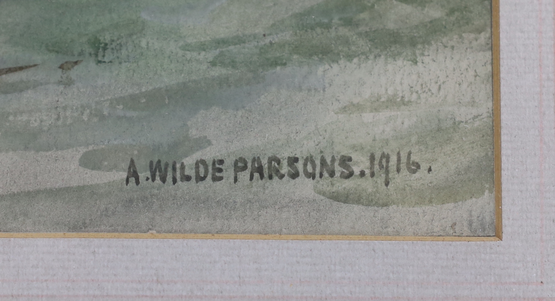 Arthur Wilde Parsons | harbour scene | MutualArt