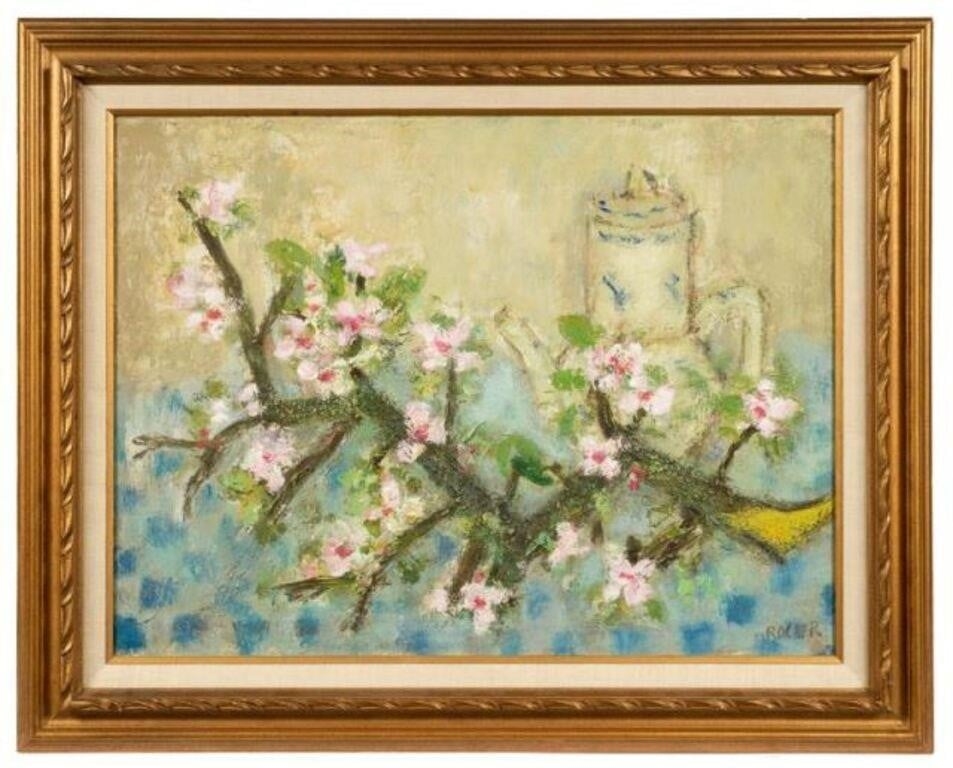 Georges Rocher | Georges Rocher Still Life Oil Painting. | MutualArt