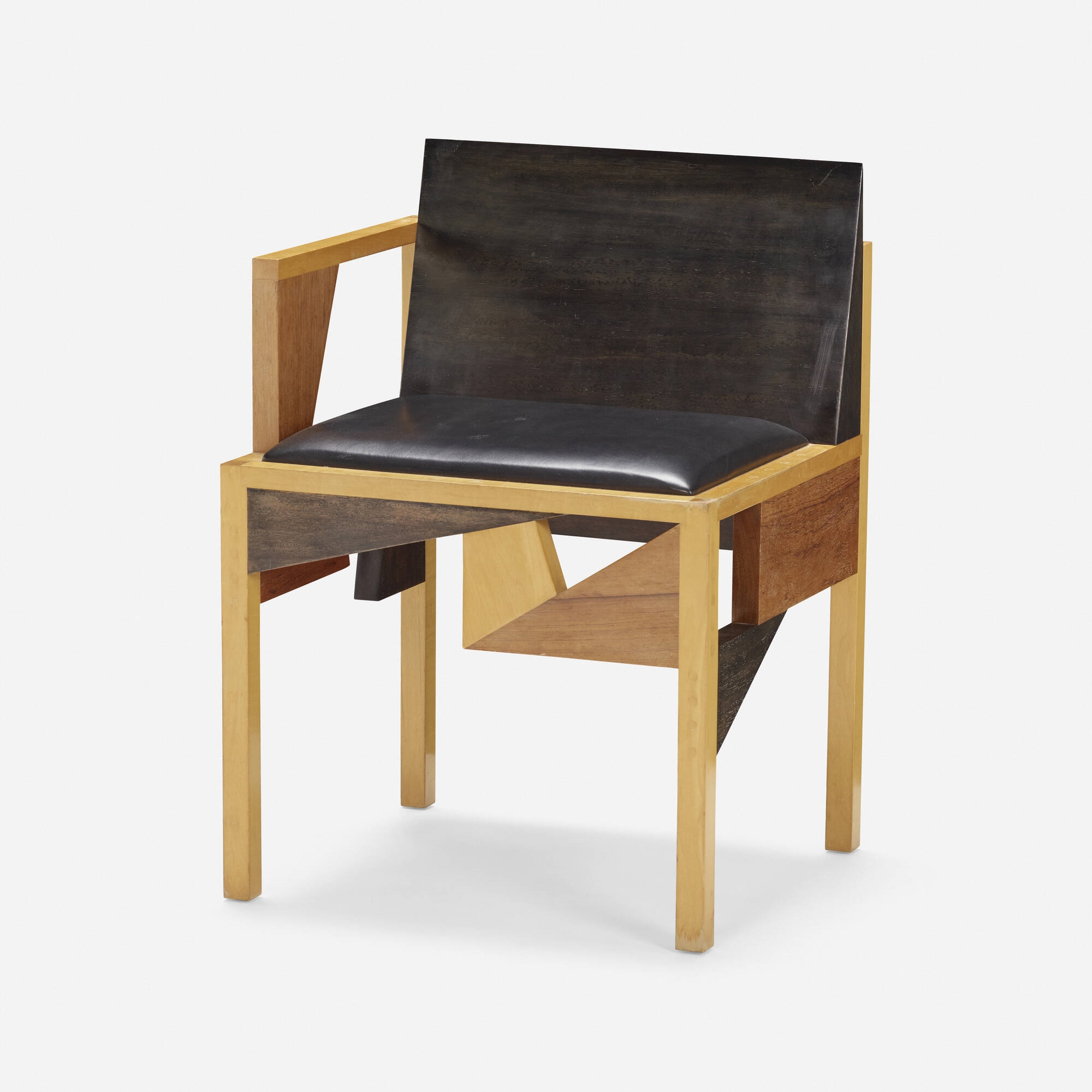 Robert Wilhite | Multi Woods Chair (1983) | MutualArt