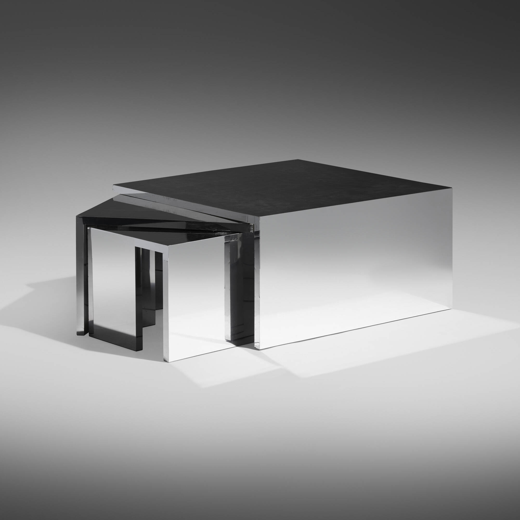 Walead Beshty | Custom nesting plinths, set of three (1980) | MutualArt