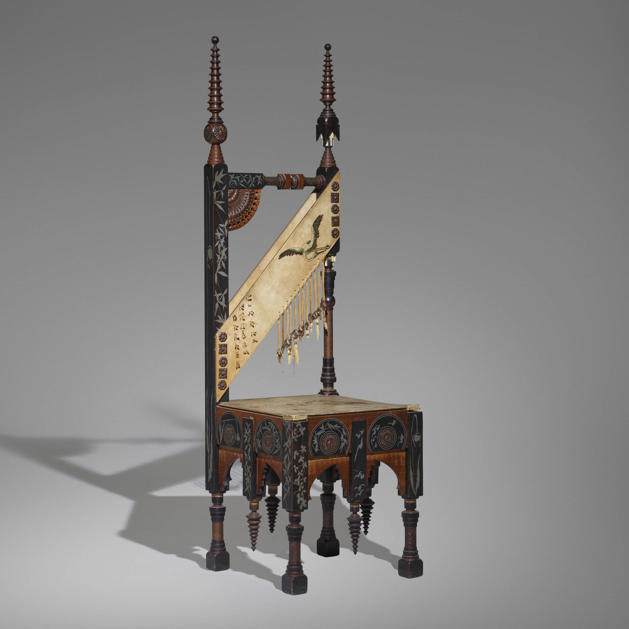 Carlo Bugatti | Hall chair (1895) | MutualArt