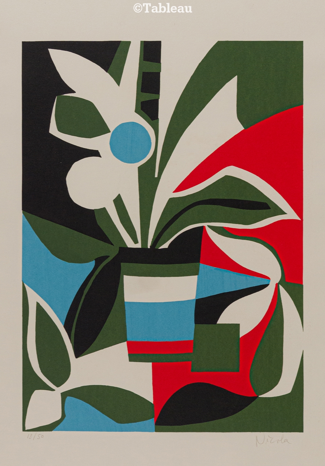 Norberto Nicola | Vaso de flores | MutualArt