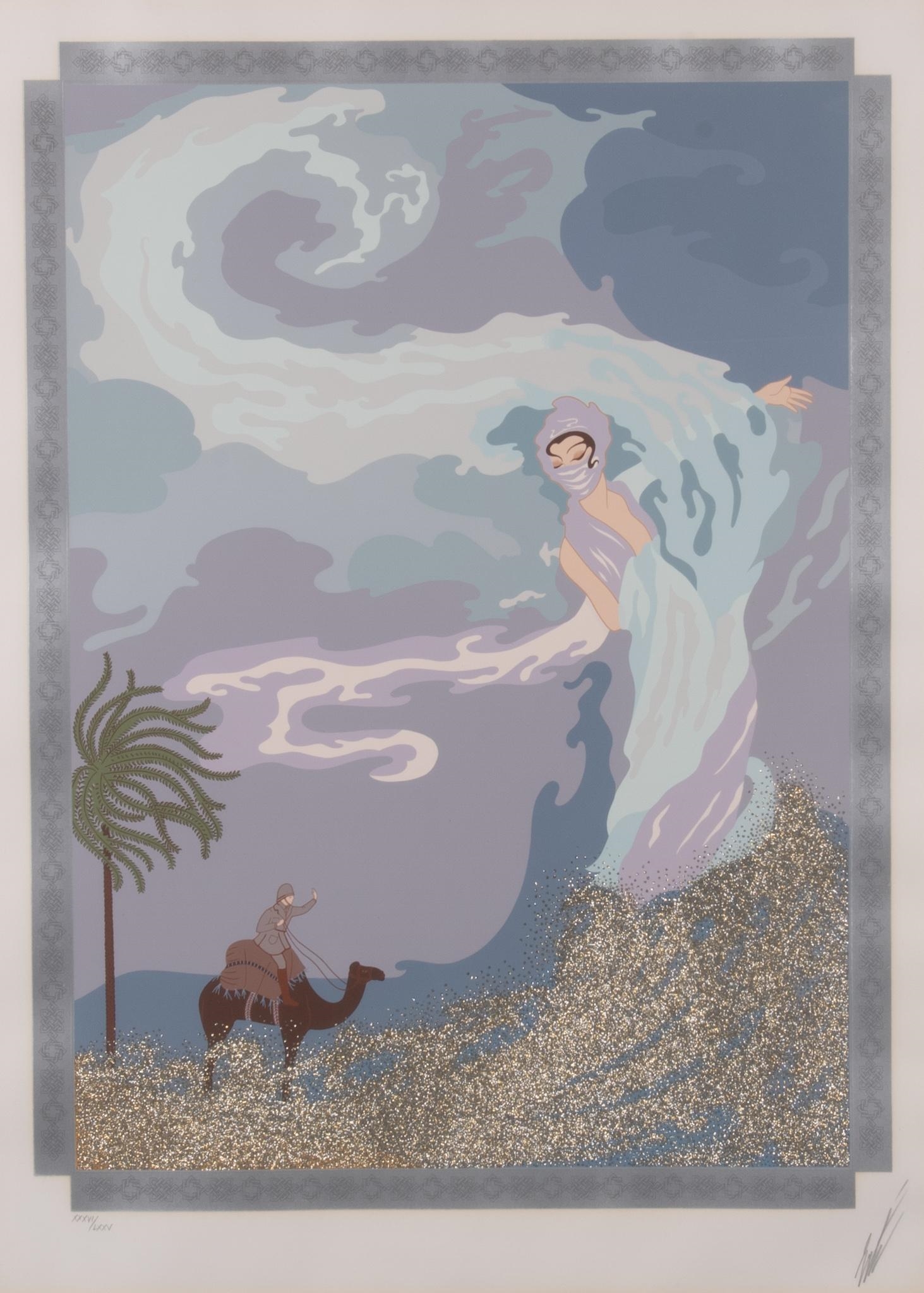 Erté | Arabian Desert Scene | MutualArt