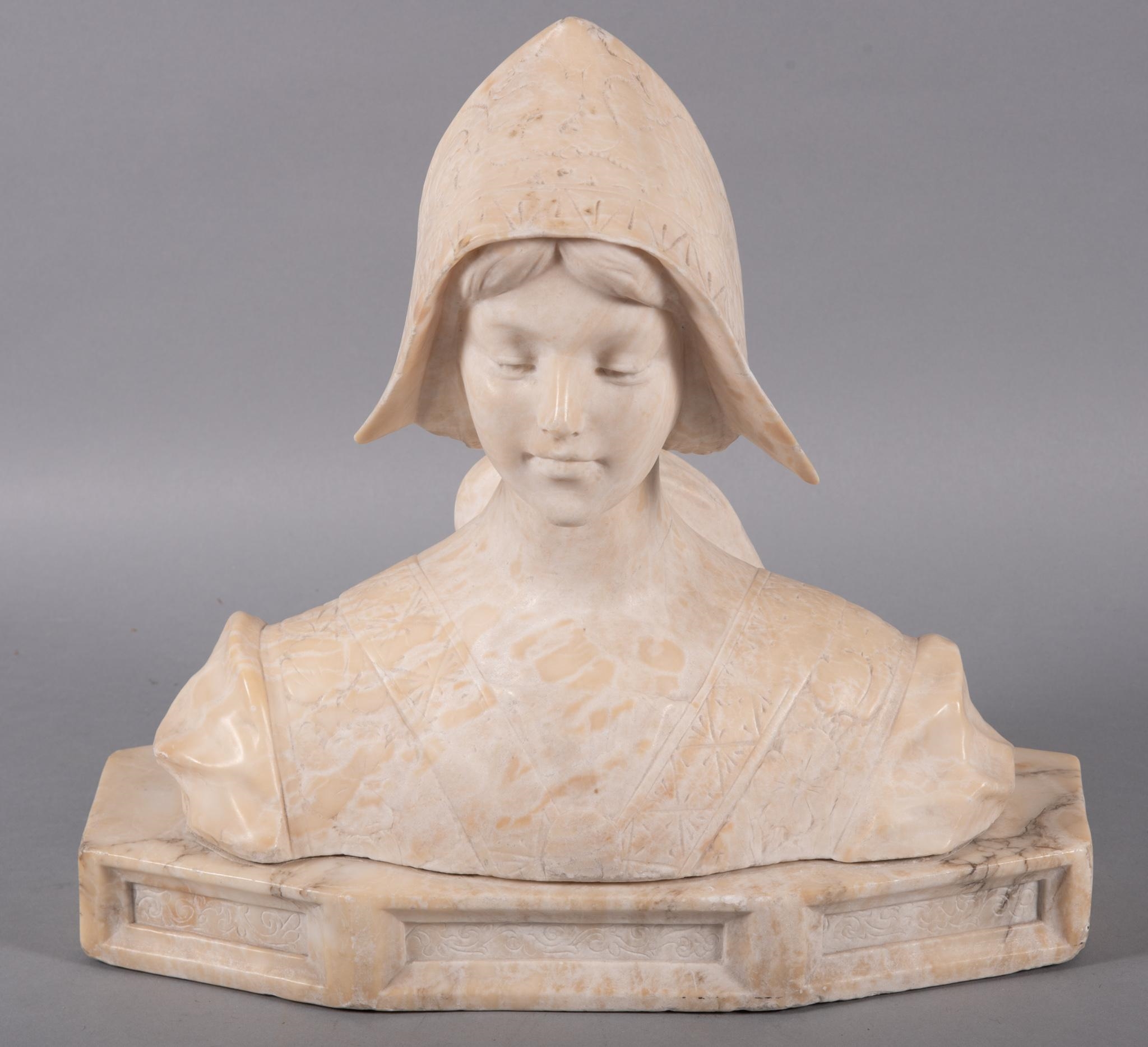 Angiolo Malavolti | Bust of a Young Woman | MutualArt