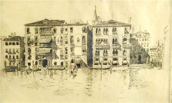 Cadwallader Lincoln Washburn | Court Of The Doges Palace Venice | MutualArt