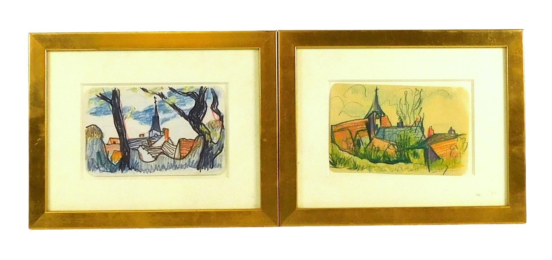 Polly Scribner Ames | Abstract Landscapes (Circa 1935) | MutualArt