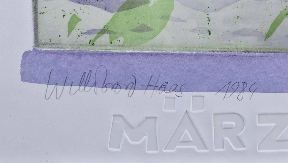 Willibrord Haas | March (1984) | MutualArt
