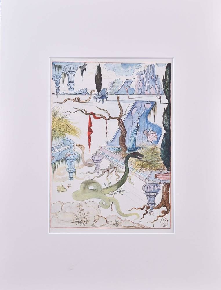 Salvador Dalí | Boas and Piano | MutualArt