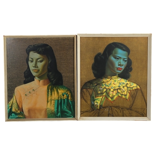 Vladimir Tretchikoff | Miss Wong and The Chinese Girl | MutualArt