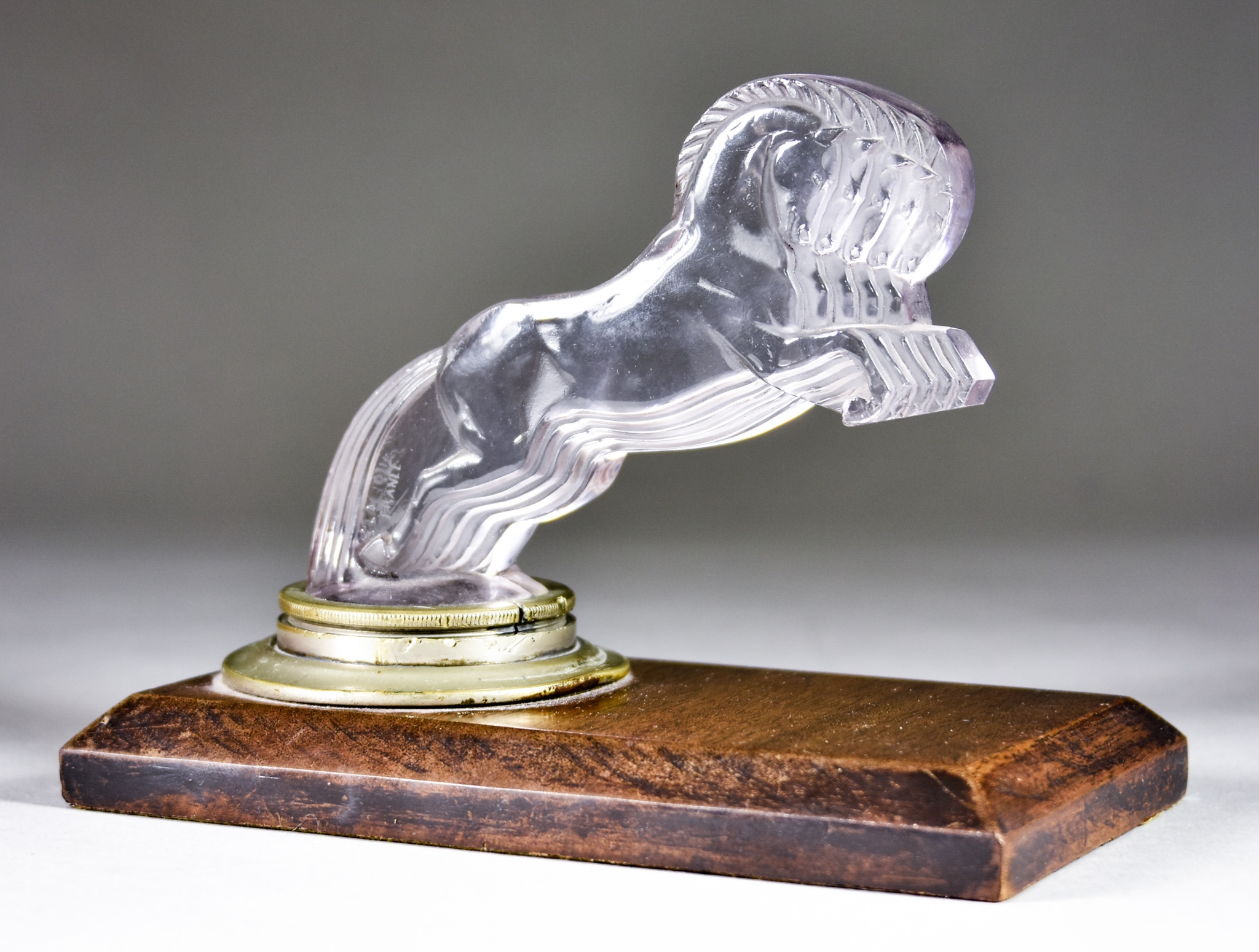 René Lalique | Rene Lalique (1860-1945) - Cinque Cheveaux - a clear and ...