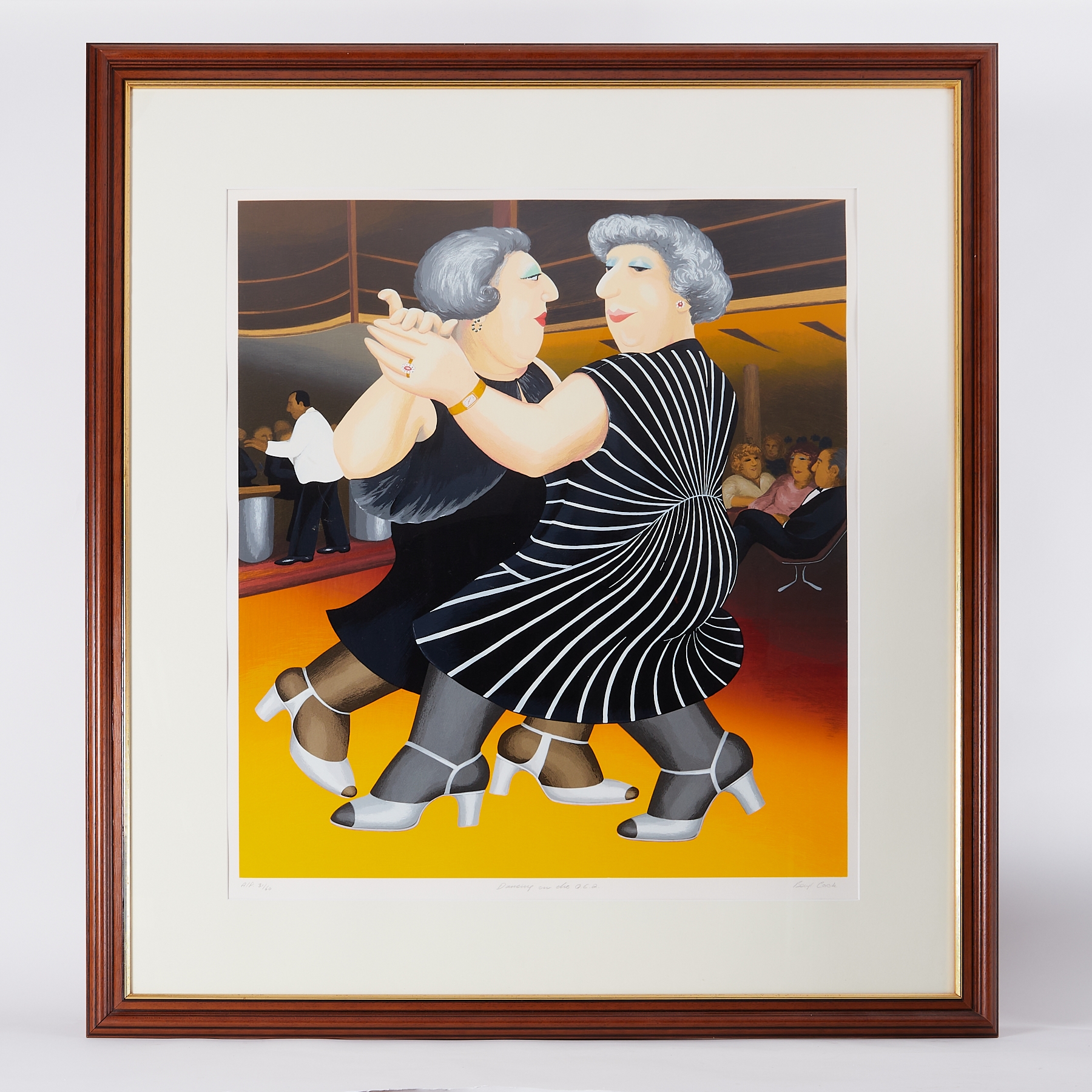 Beryl Cook | Dancing On The QE2 | MutualArt