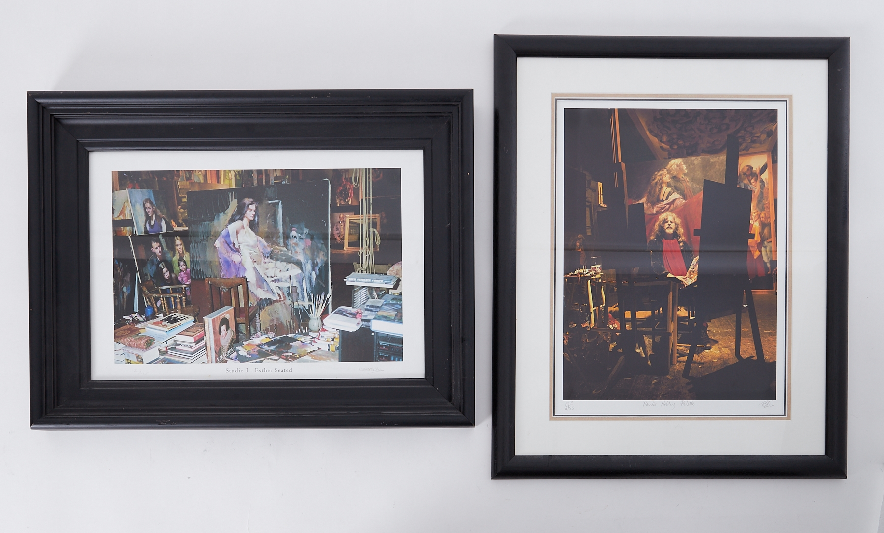 Robert Lenkiewicz | Painter holding Palette | MutualArt