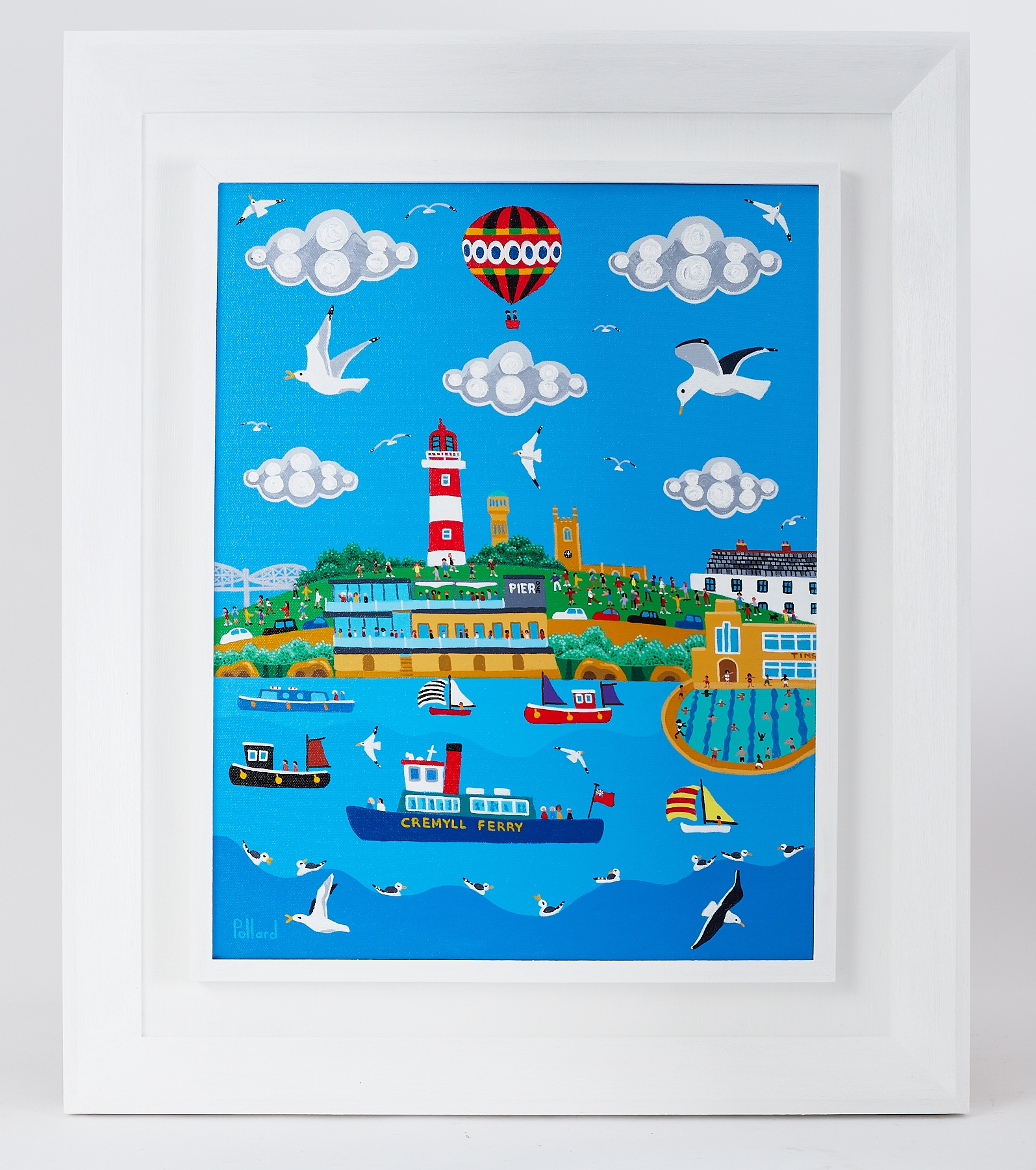 Brian Pollard | SNOW AT ST IVES | MutualArt