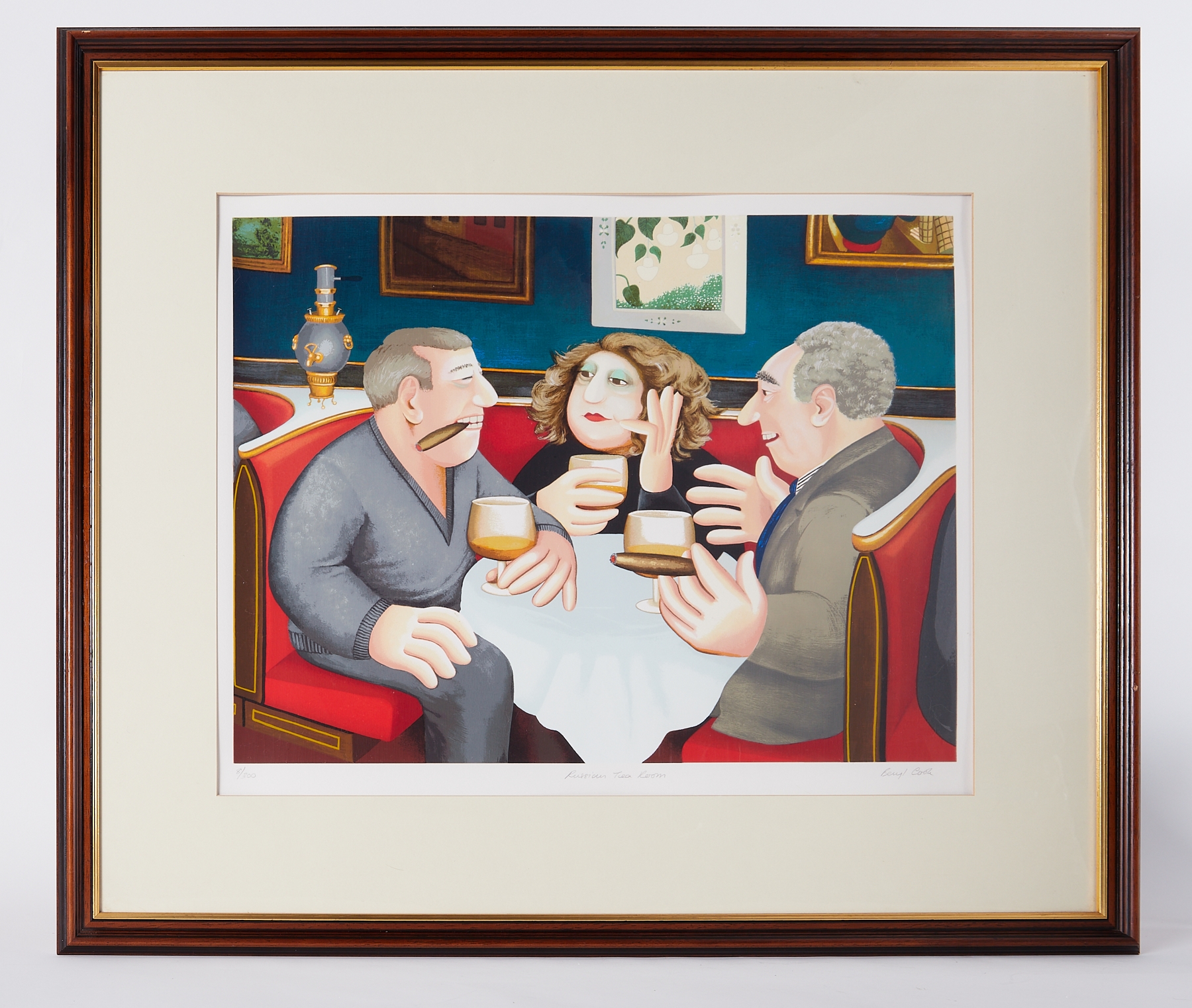 Beryl Cook | Russian Tea Room | MutualArt