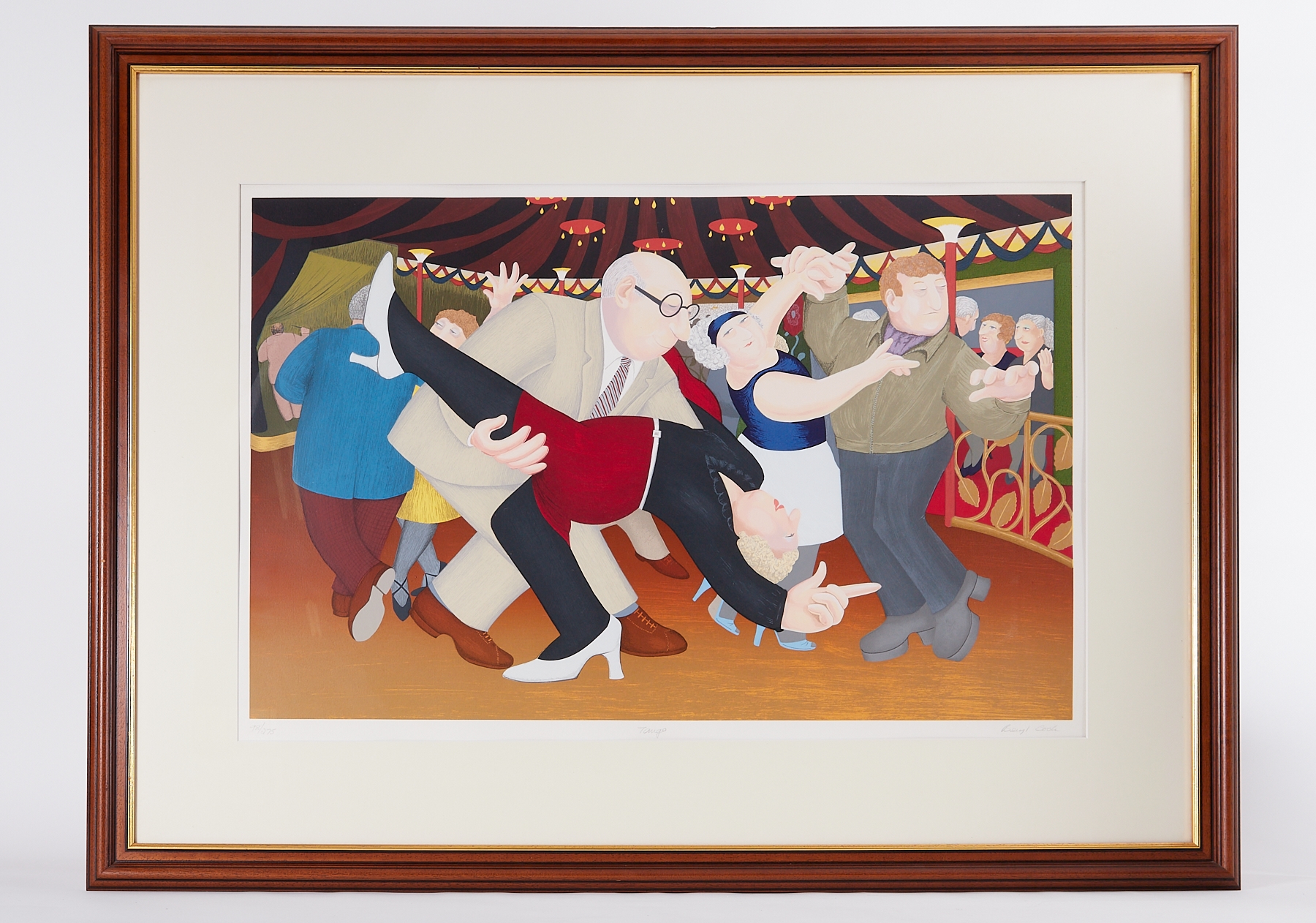 Beryl Cook | Tango | MutualArt