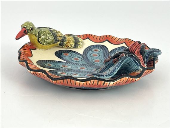 Sbusiso Ndaba | Bird dish | MutualArt