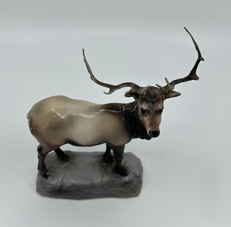 Bob Scriver | Elk Sculpture (1954) | MutualArt