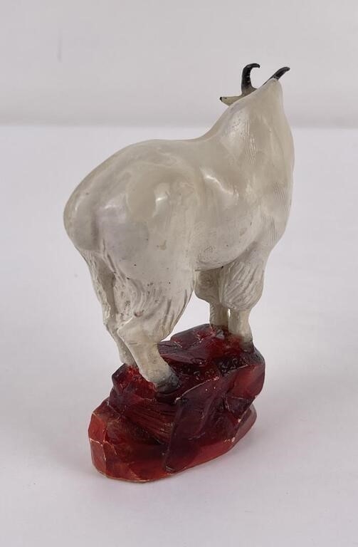 Bob Scriver | Mountain Goat Sculpture | MutualArt